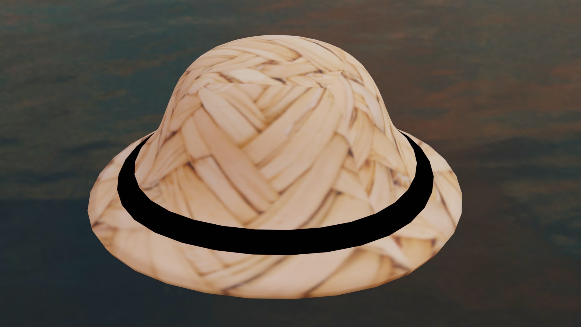 Free 3D Straw Hat Model - TurboSquid 2292520