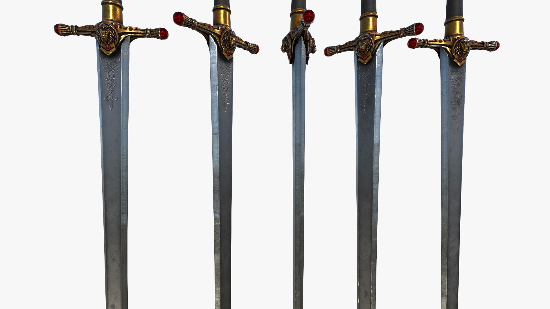 Fantasy Sword RPG Greatsword Great Sword Long Sword Claymore Two Handed ...