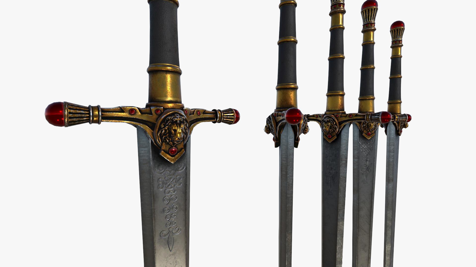 Fantasy Sword RPG Greatsword Great Sword Long Sword Claymore Two Handed ...