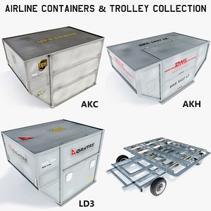 3D Model AKH Cargo Container - TurboSquid 2145299