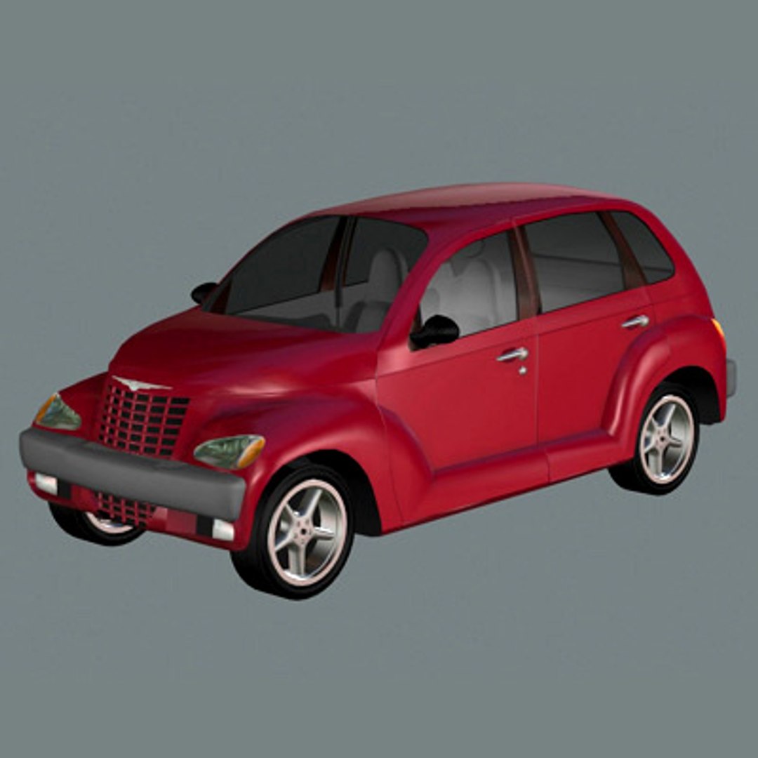 3d model pt cruiser