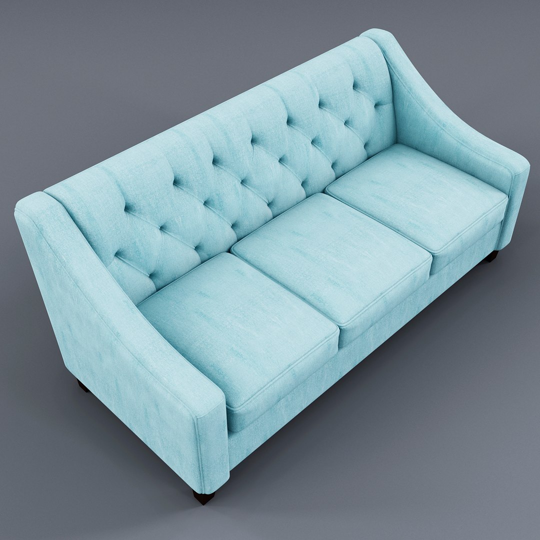 3ds Max Chloe Fabric Velvet Metro