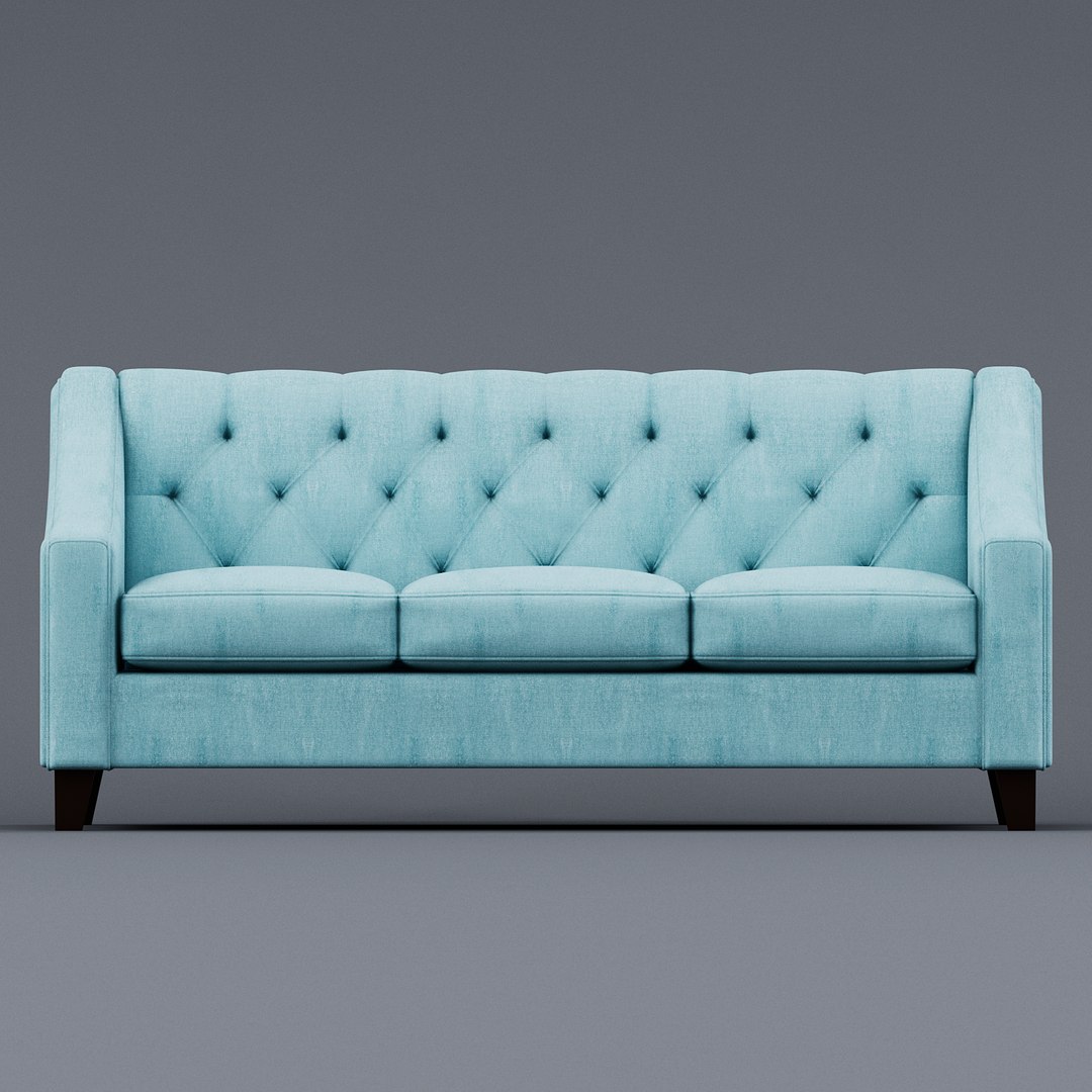 3ds Max Chloe Fabric Velvet Metro