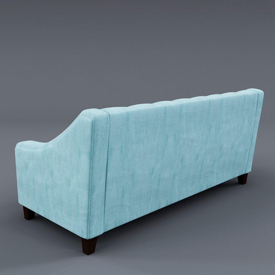 3ds Max Chloe Fabric Velvet Metro