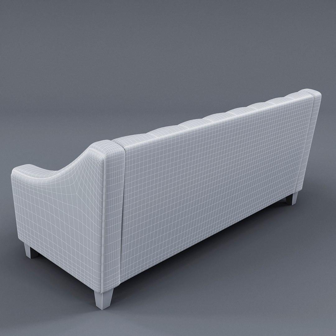 3ds Max Chloe Fabric Velvet Metro