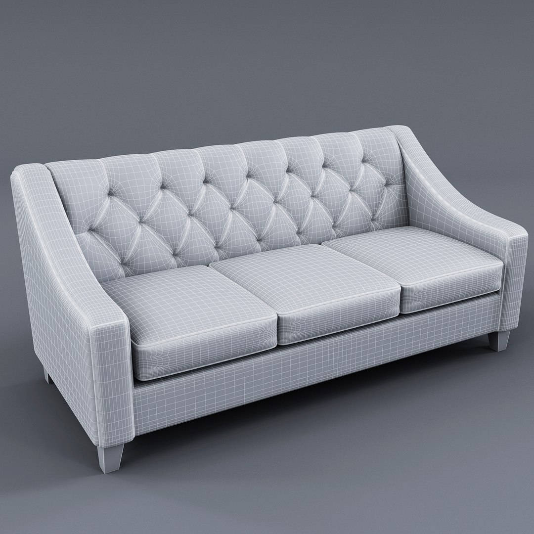 3ds Max Chloe Fabric Velvet Metro