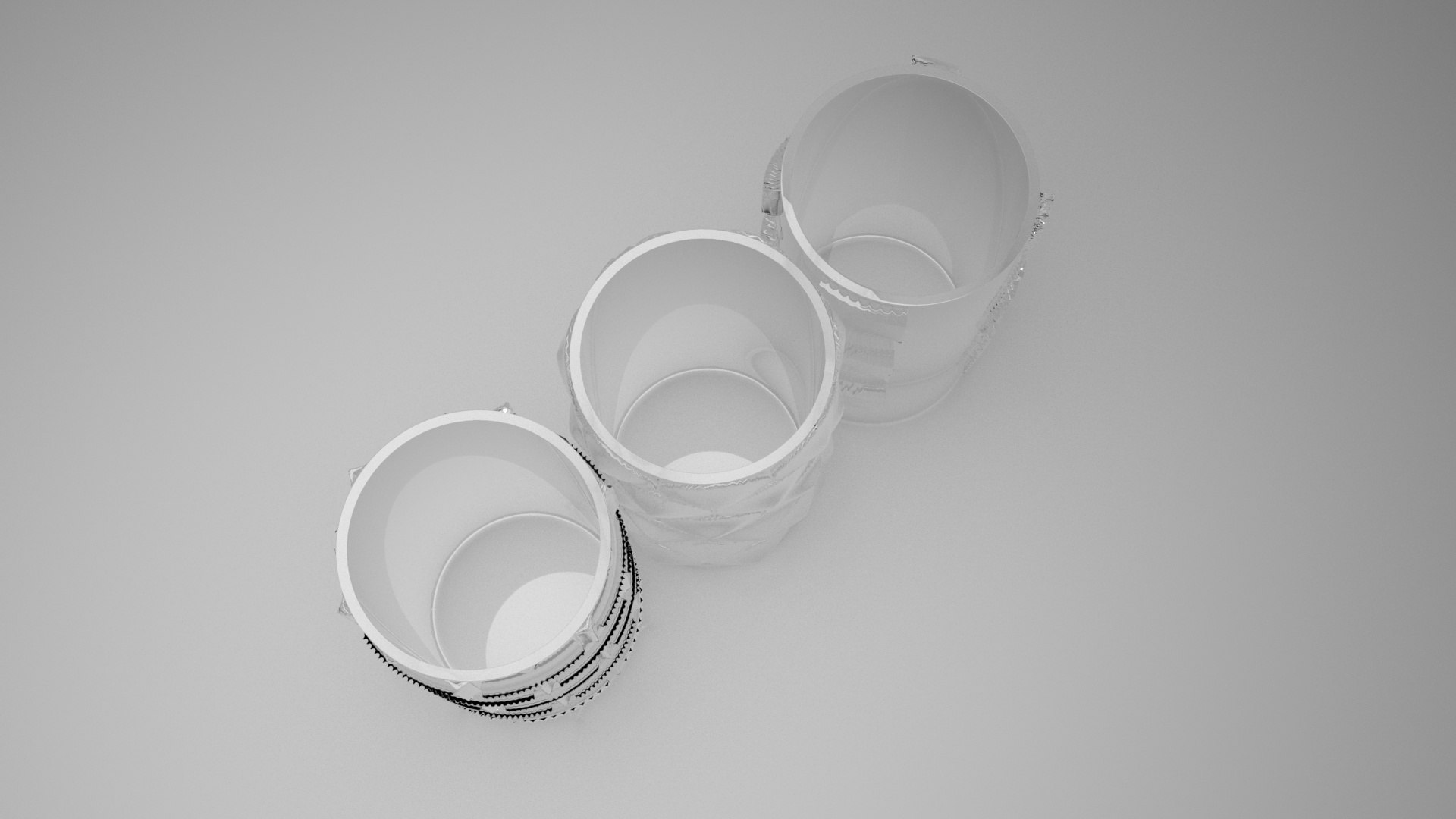 3D Model Crystal Glass With Different Textures - TurboSquid 2250592