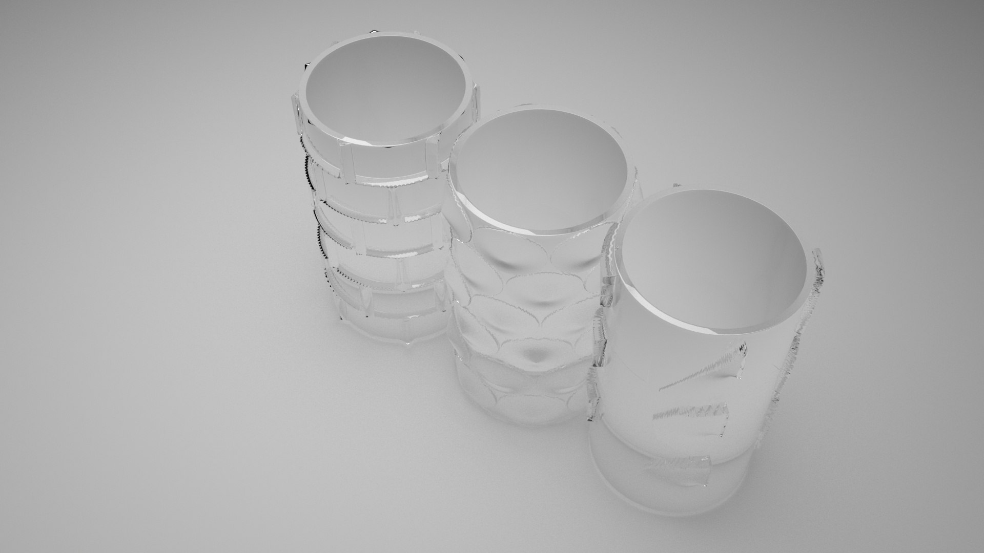 3D Model Crystal Glass With Different Textures - TurboSquid 2250592