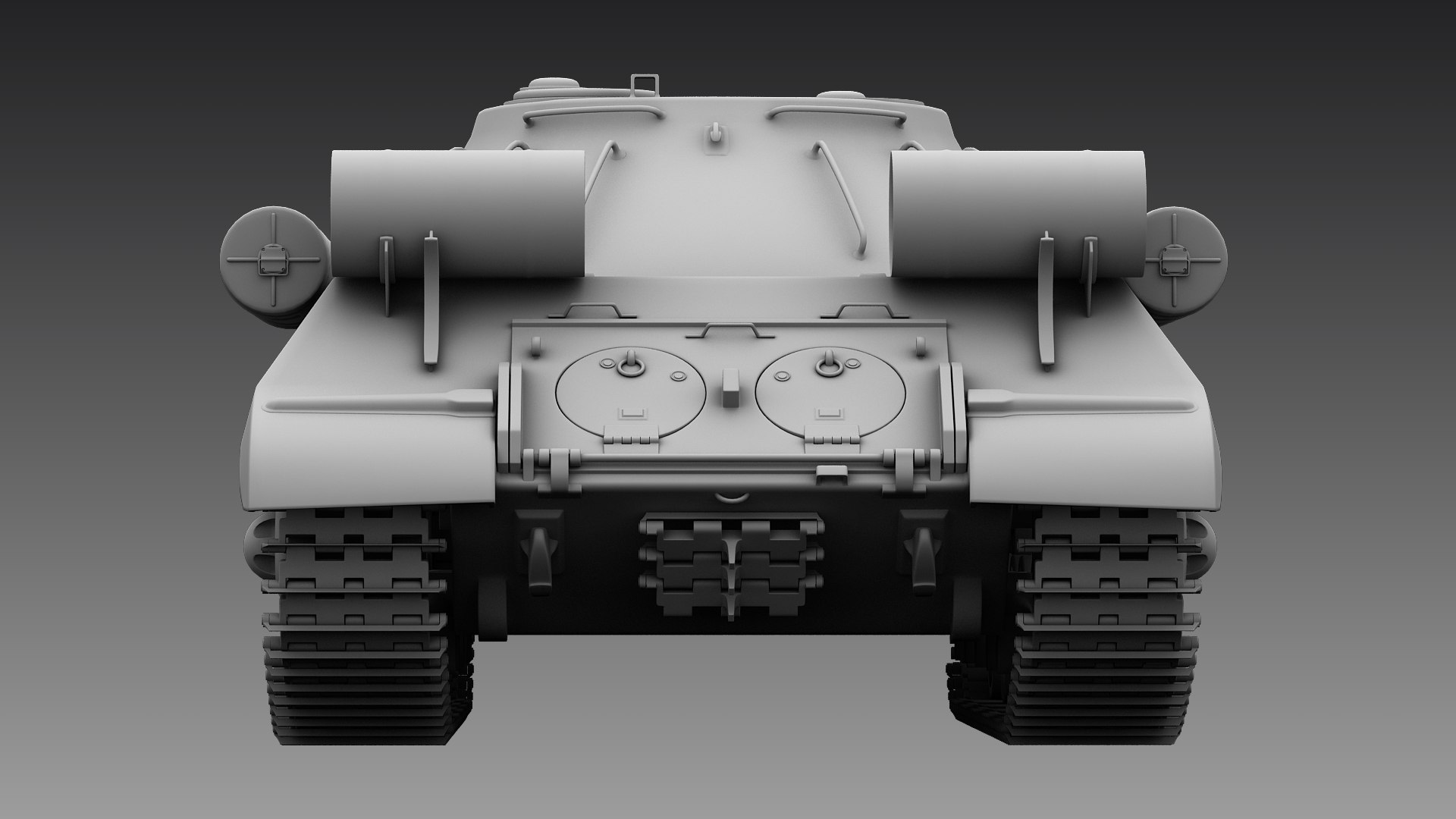3d Model Js-3 Tank