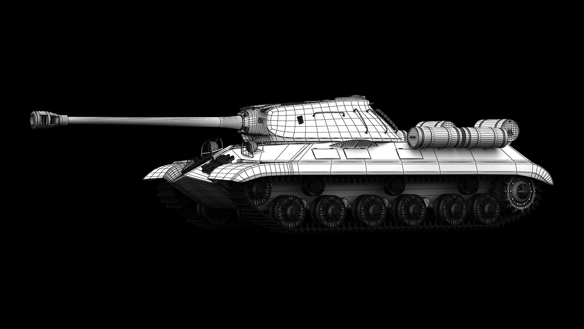 3d Model Js-3 Tank