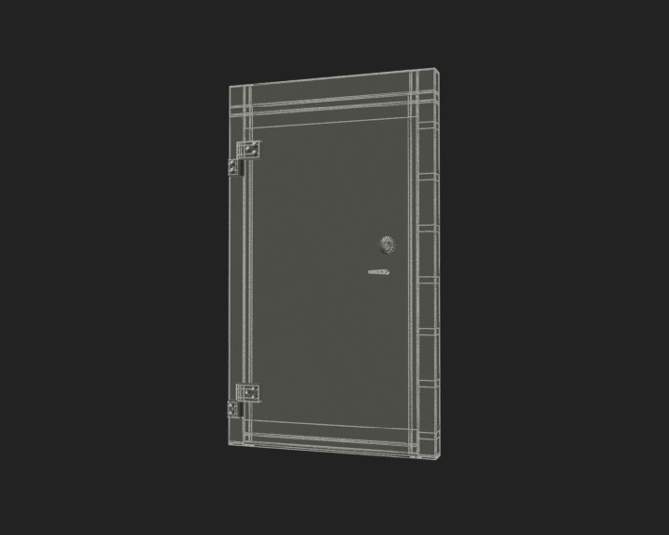 3d Door Model