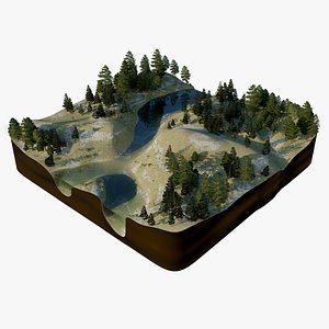 3D Hill Models | TurboSquid