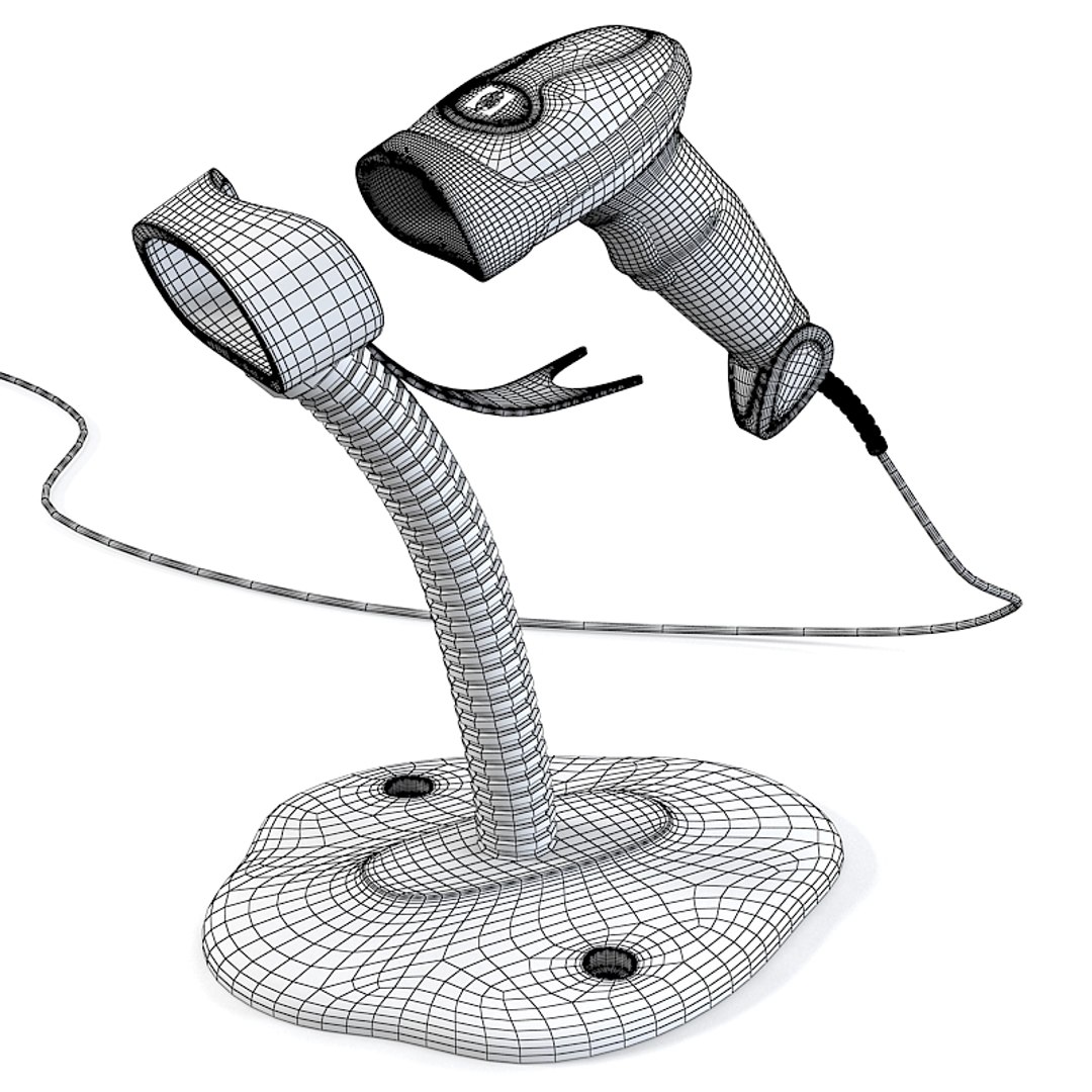 Cash Laser Scanner 3d Model