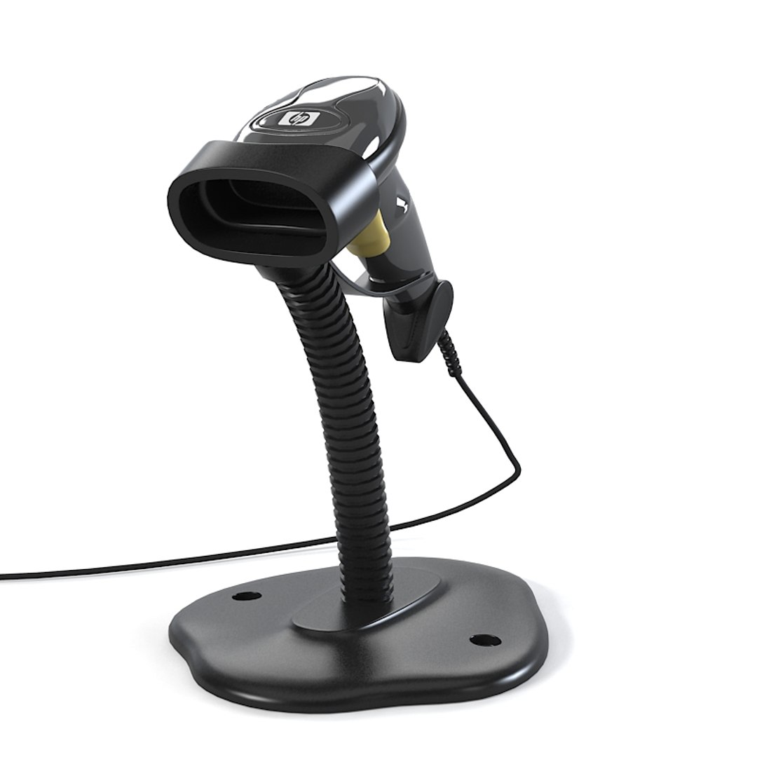 Cash Laser Scanner 3d Model