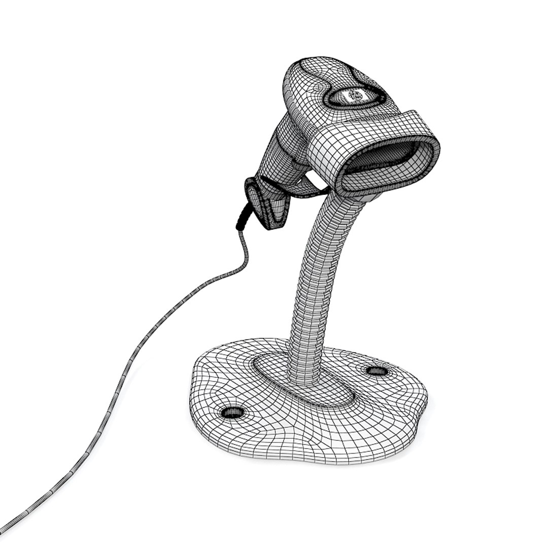 Cash Laser Scanner 3d Model