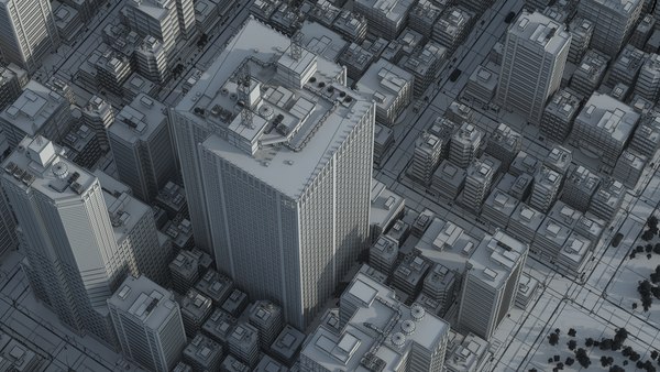현대 도시 02 3D 모델 - TurboSquid 1530212