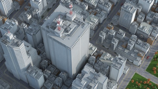 현대 도시 02 3D 모델 - TurboSquid 1530212