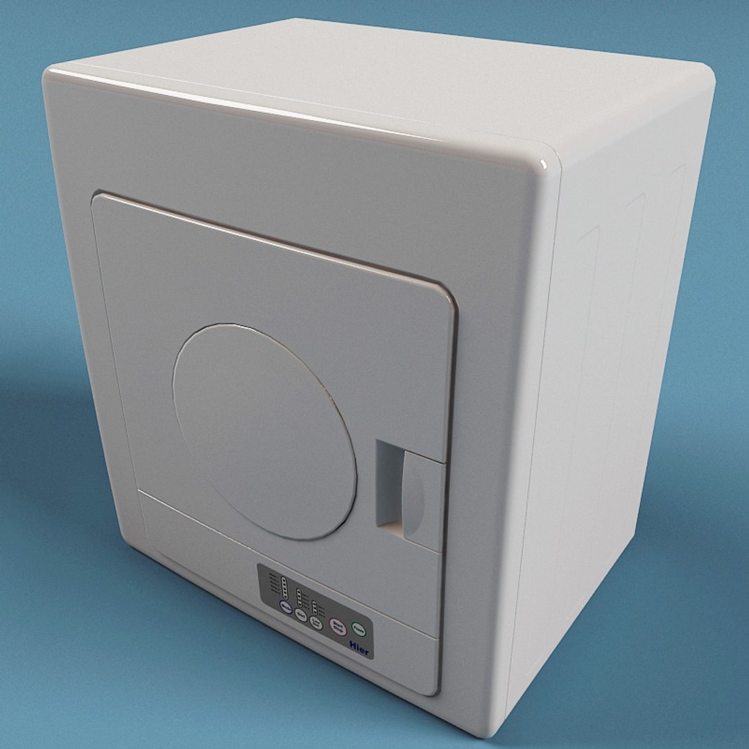 Haier Portable Dryer 3d Model