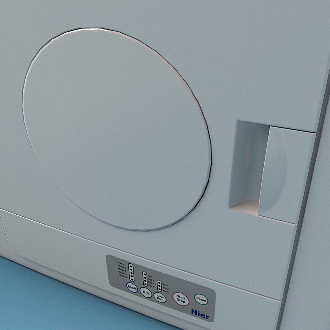Haier Portable Dryer 3d Model