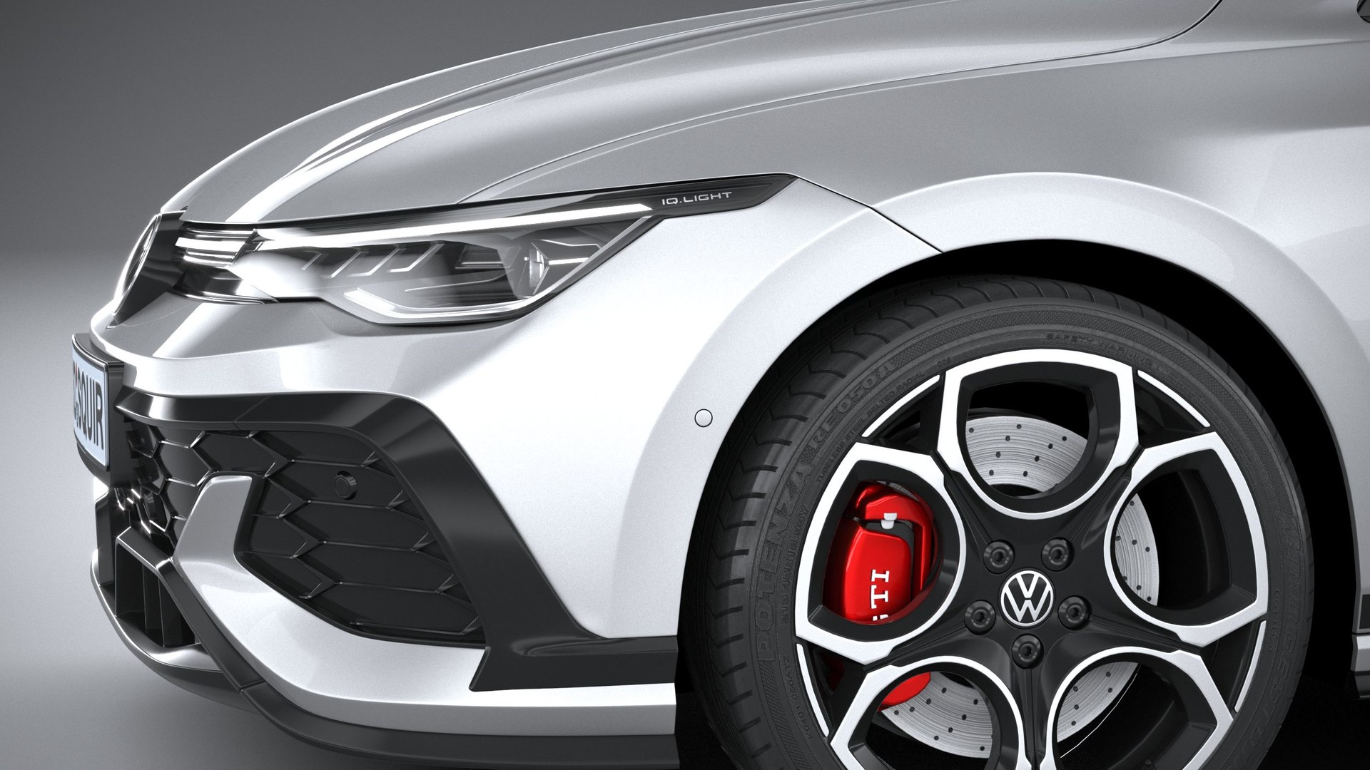 3D Volkswagen Golf Clubsport GTI 2025 Model - TurboSquid 2240757