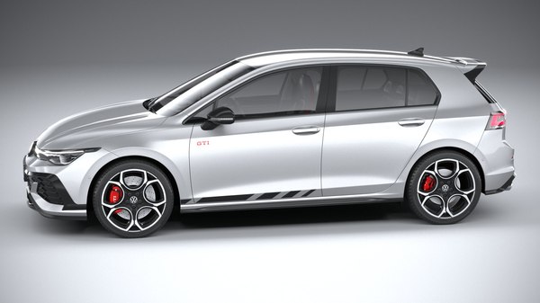 폭스바겐 골프 클럽스포츠 GTI 2025 3D 모델 - TurboSquid 2240757