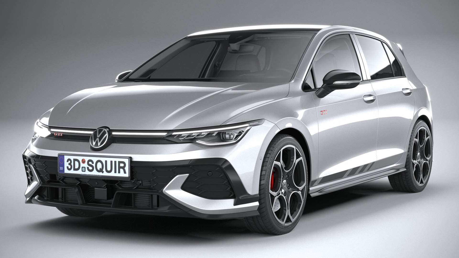 3D Volkswagen Golf Clubsport GTI 2025 Model - TurboSquid 2240757