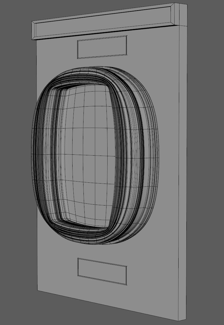 Sci-fi Window 3D Model - TurboSquid 1214795