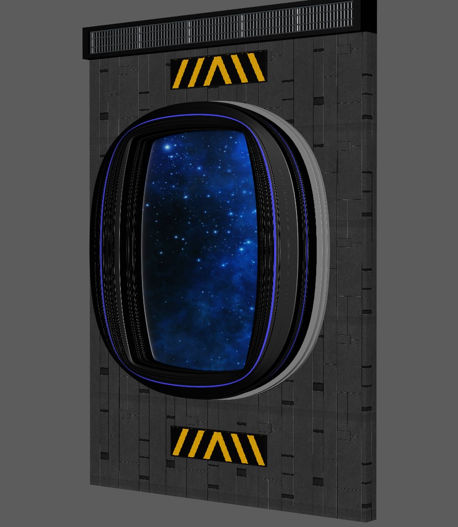 Sci-fi Window 3D Model - TurboSquid 1214795