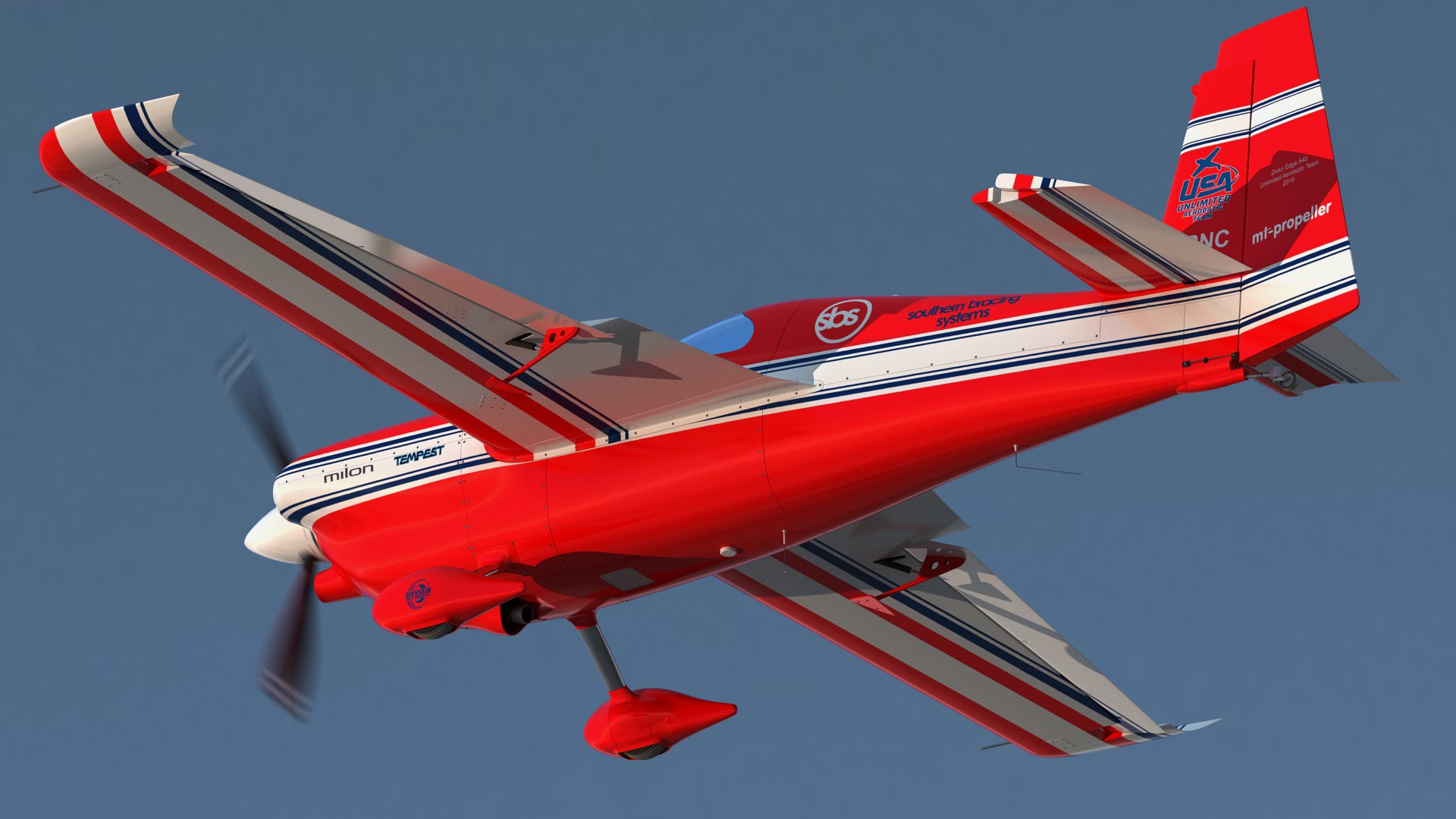 3D Aerobatic Aircraft Zivko Edge - TurboSquid 1487400
