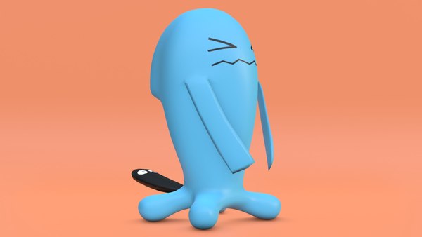 Wobbuffet 3D model - TurboSquid 1854330