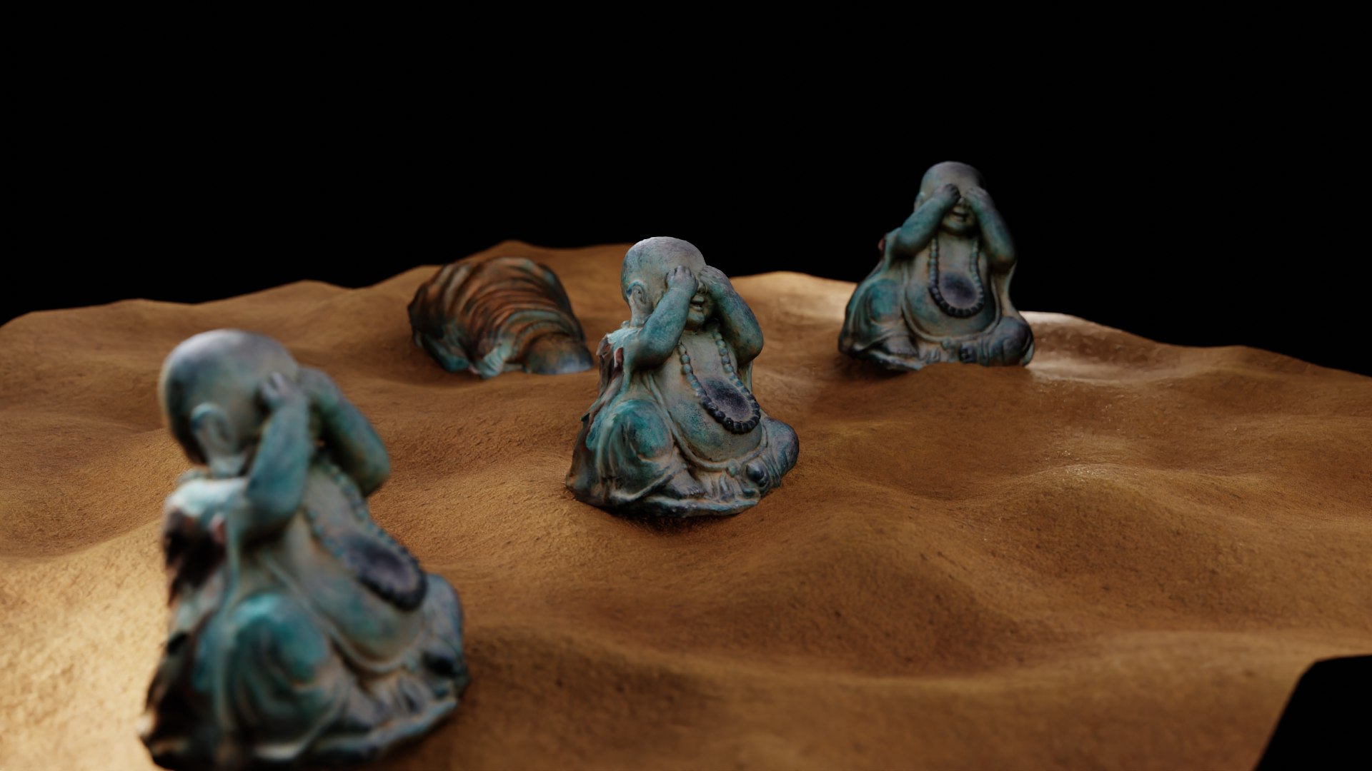 Ancient Buddha 3D Model - TurboSquid 1958742