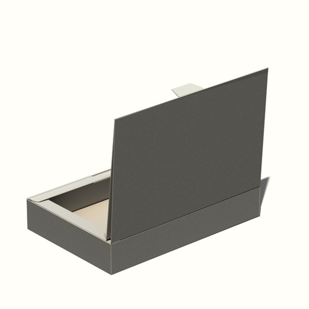 3d Model Foldable Paper Box