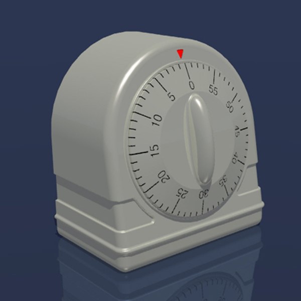 3d kitchen timer timing