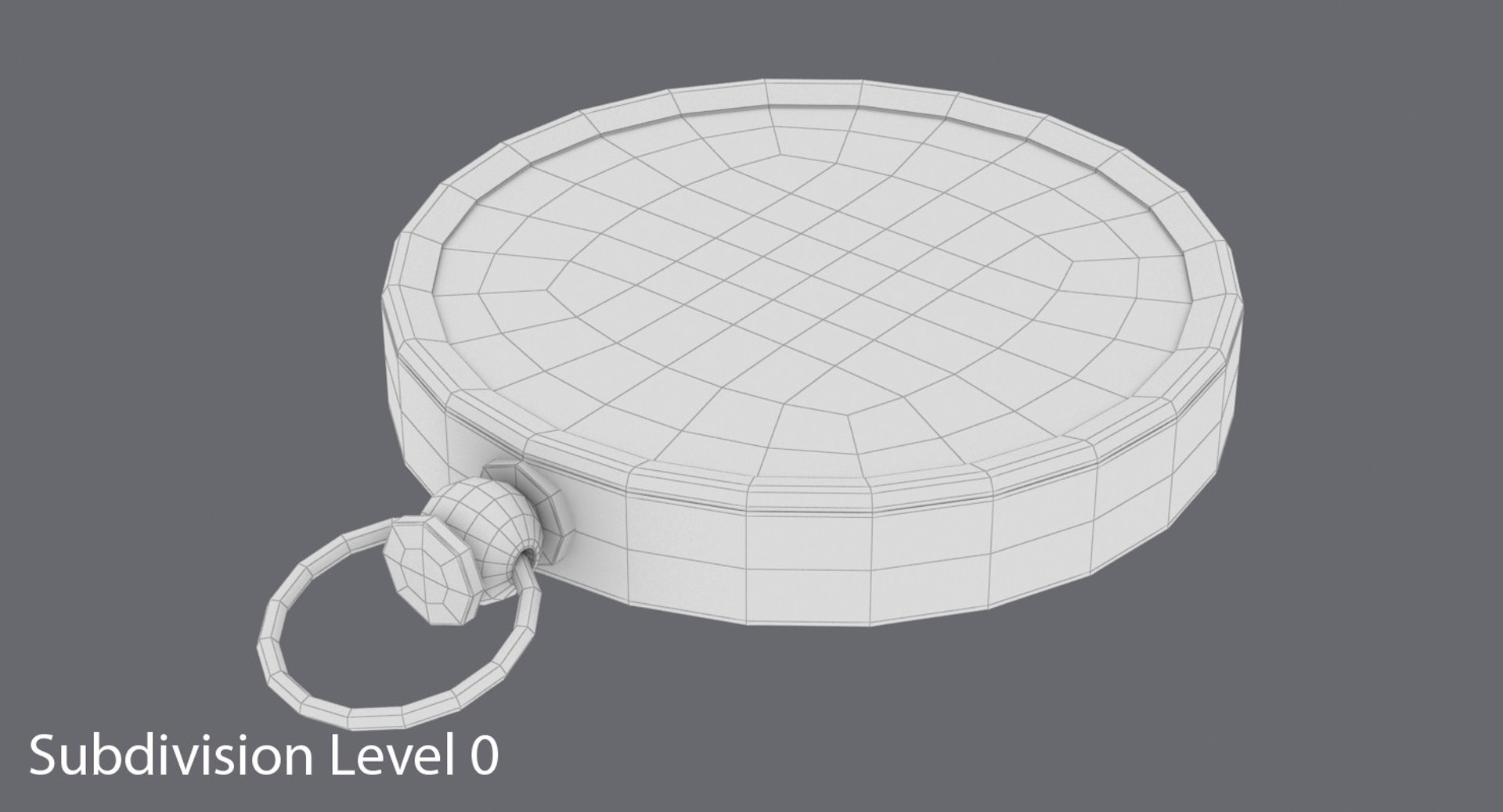 3d Compass 02 Model