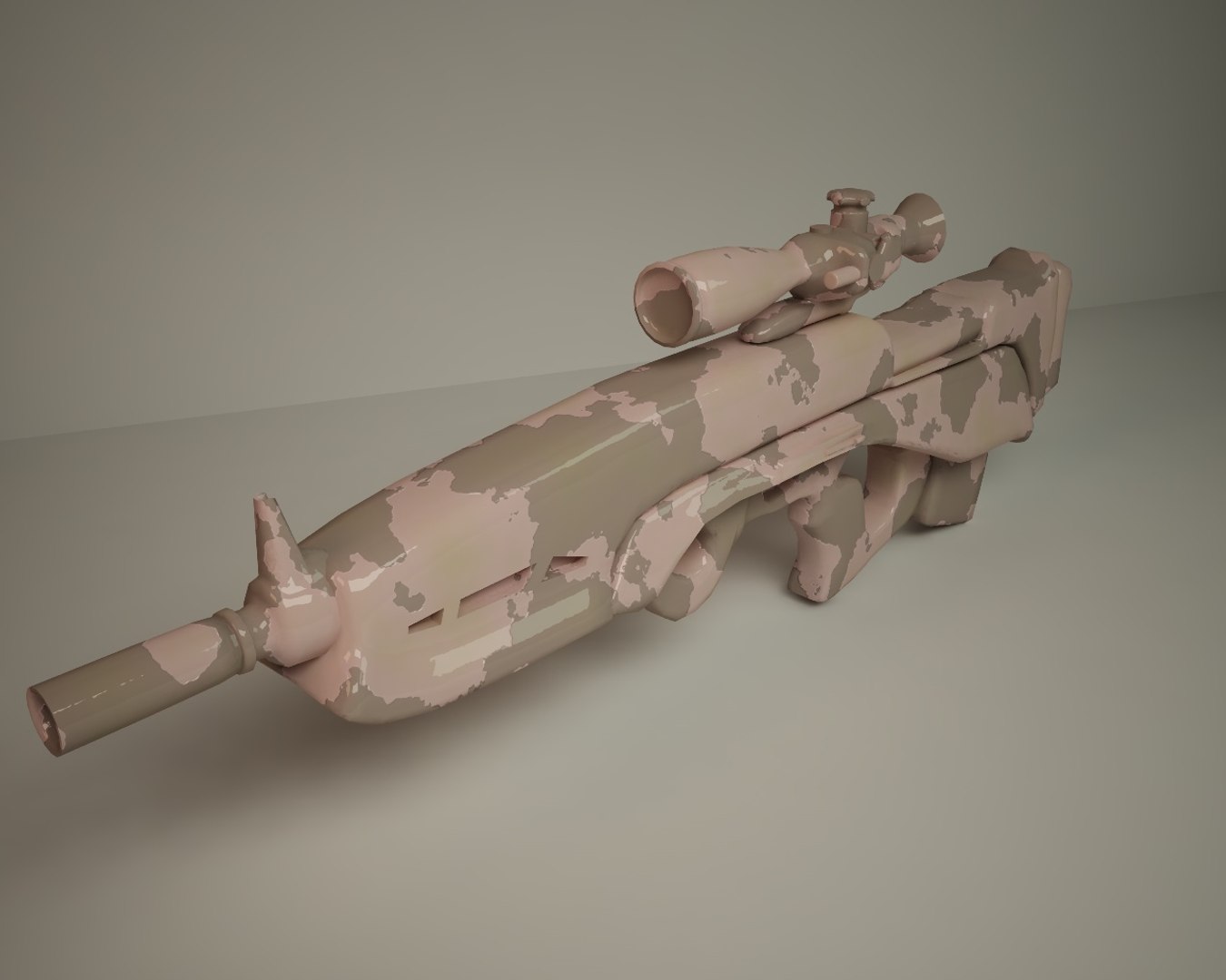 Gun Automatic 3ds Free