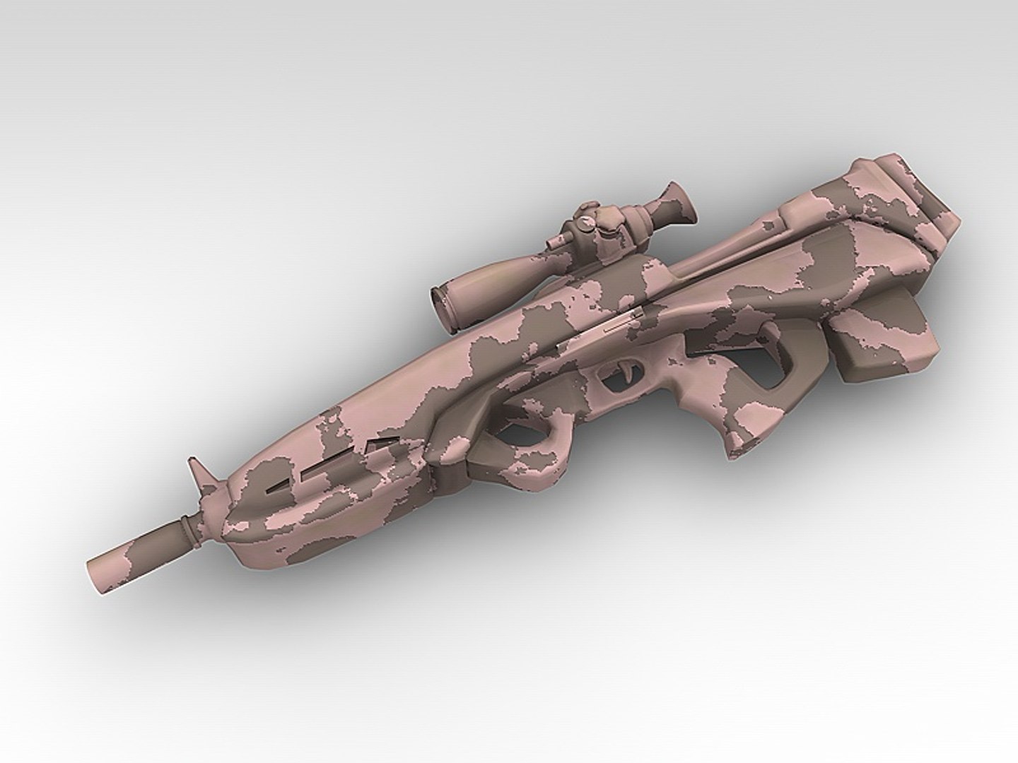 Gun Automatic 3ds Free