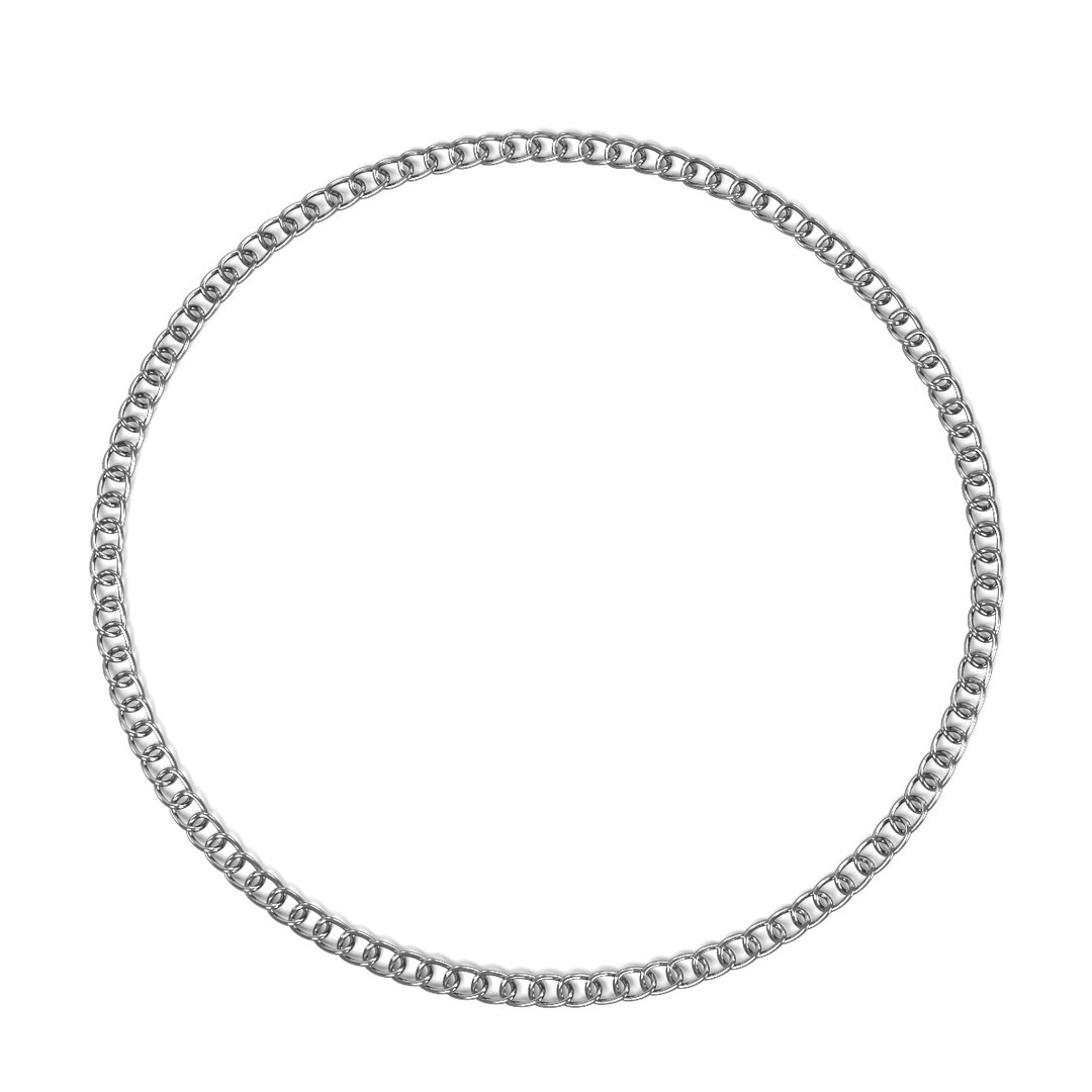 3d necklace neck model