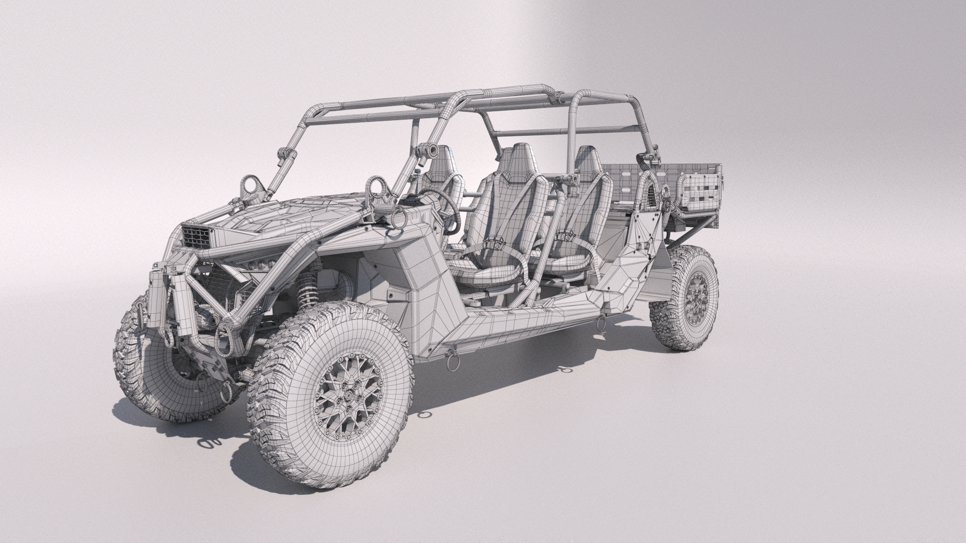 Polaris MRZR Alpha 4 3D - TurboSquid 2172060