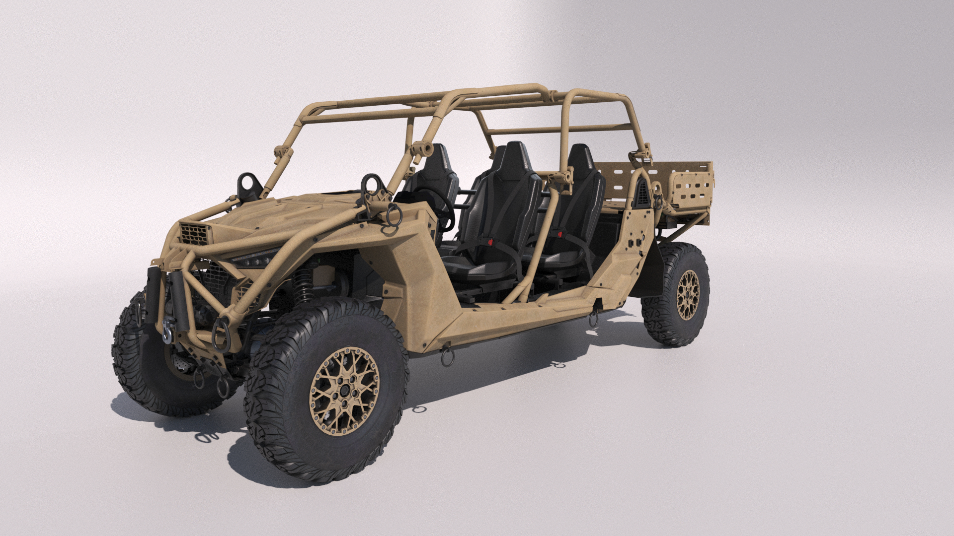 Polaris MRZR Alpha 4 3D - TurboSquid 2172060