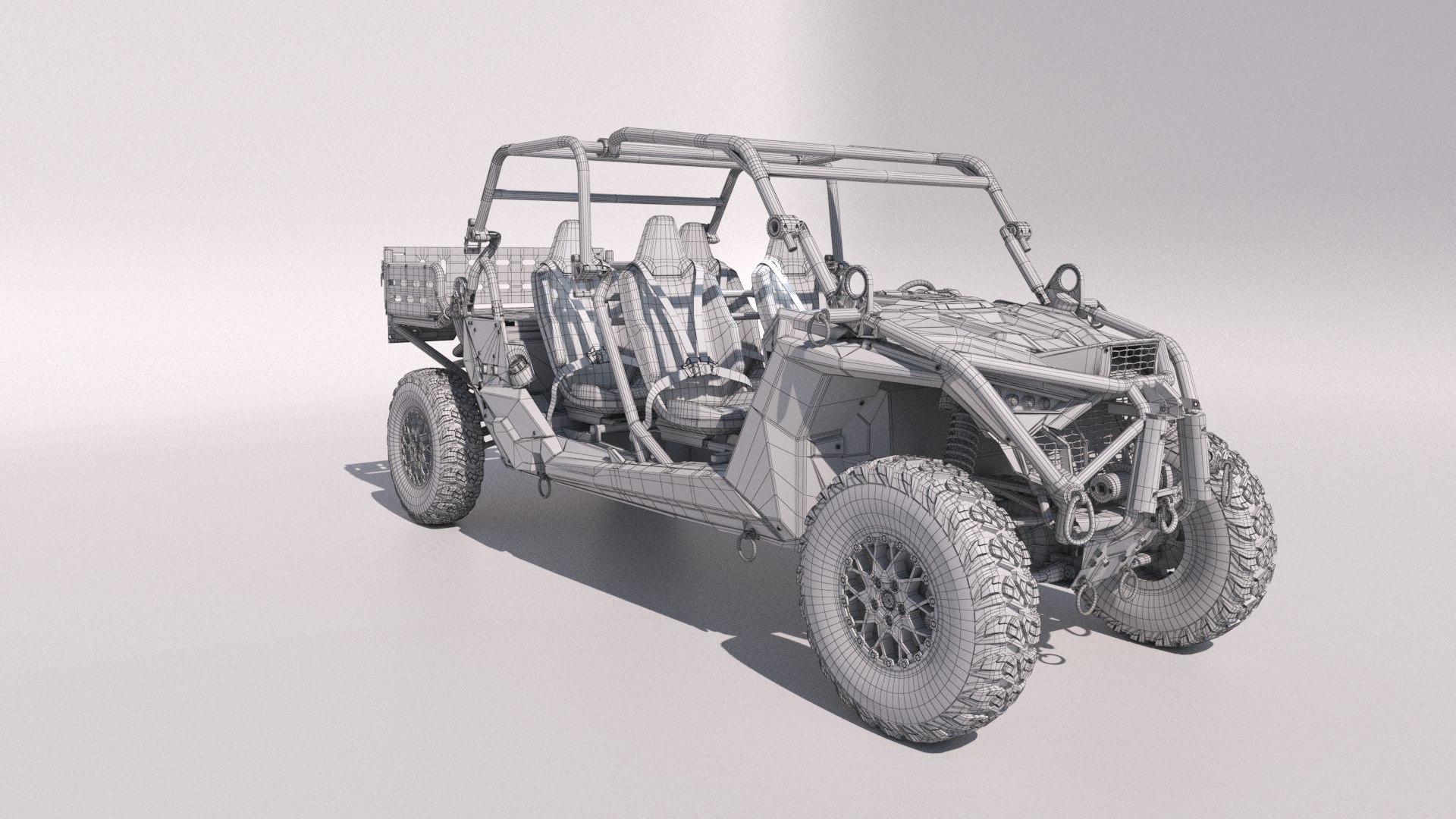 Polaris MRZR Alpha 4 3D - TurboSquid 2172060