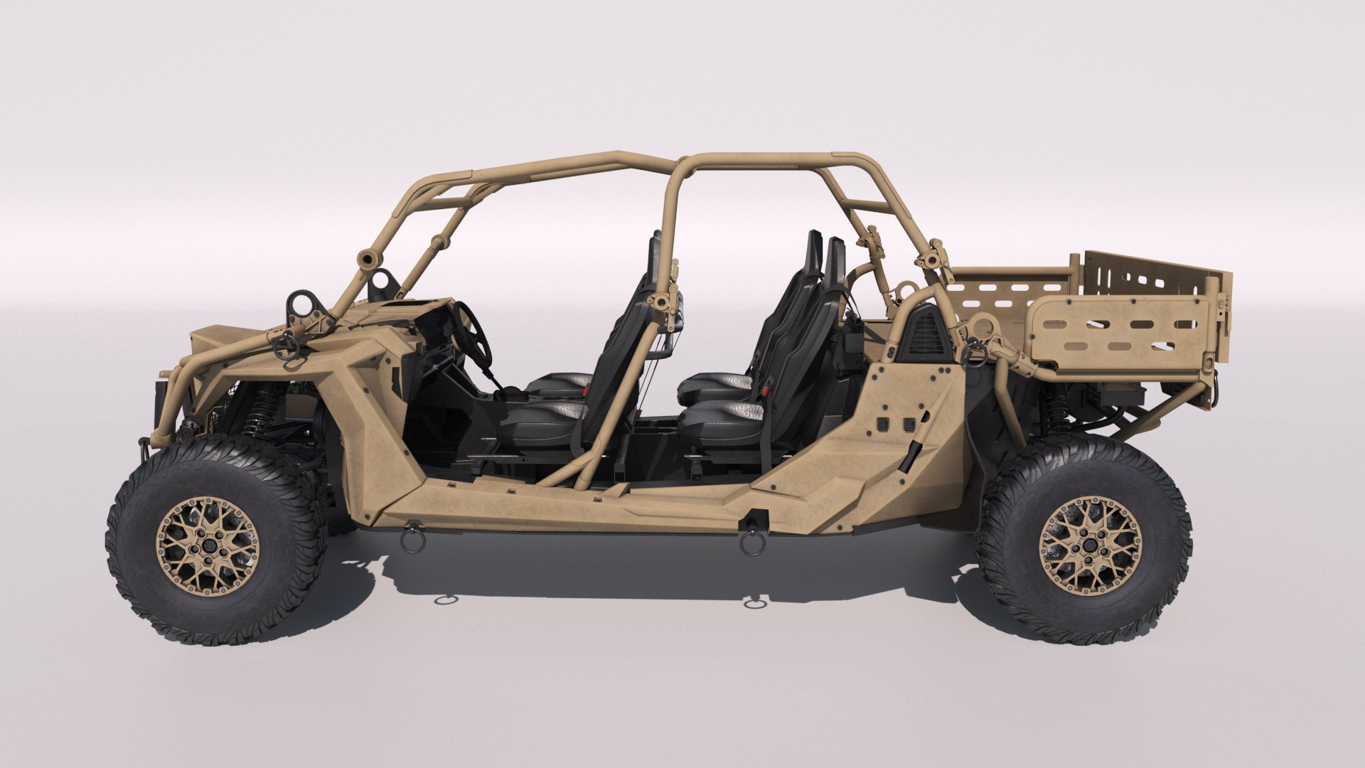 Polaris MRZR Alpha 4 3D - TurboSquid 2172060