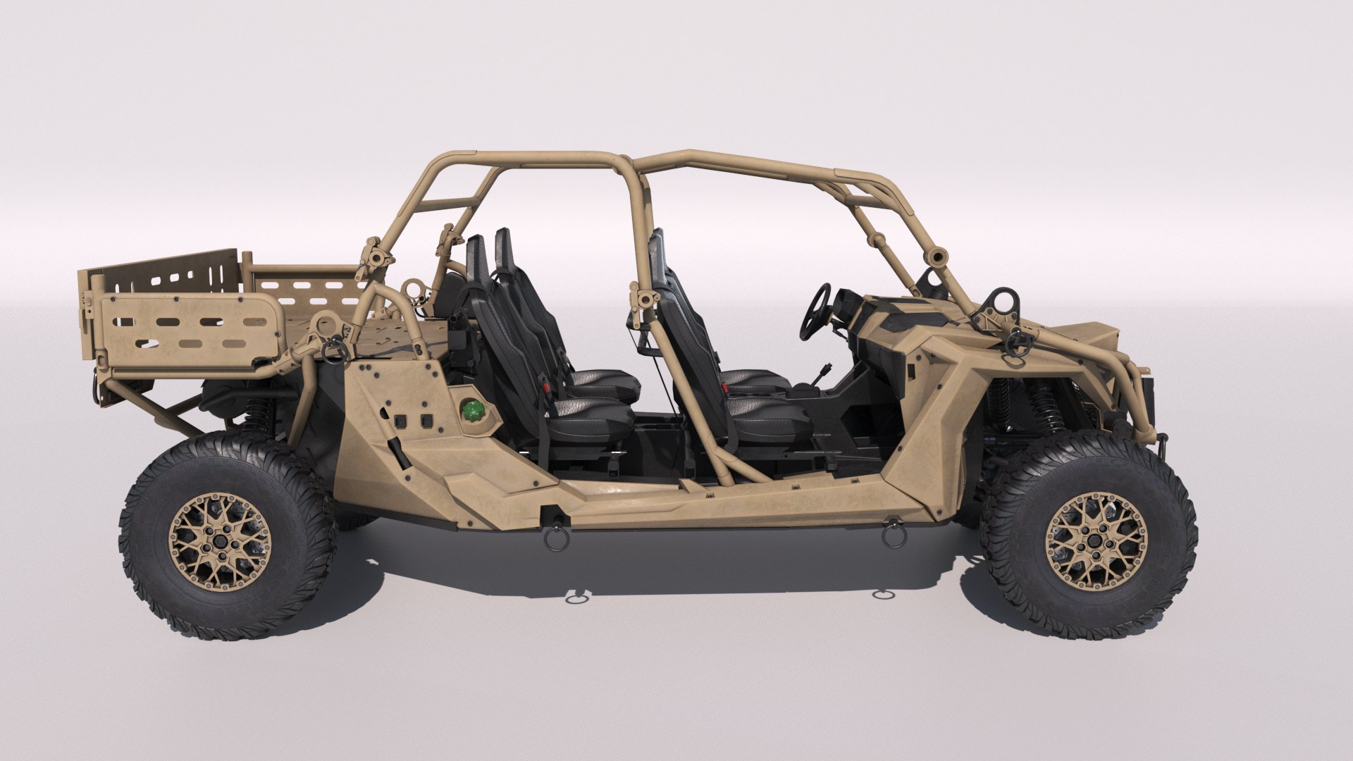 Polaris MRZR Alpha 4 3D - TurboSquid 2172060