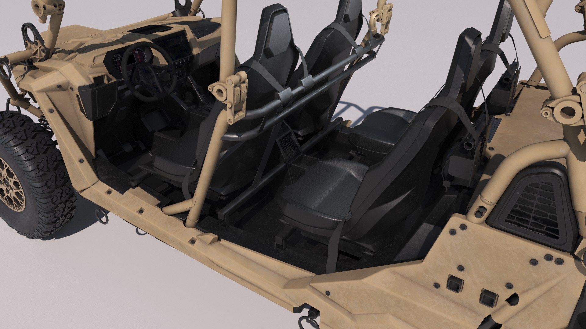 Polaris MRZR Alpha 4 3D - TurboSquid 2172060