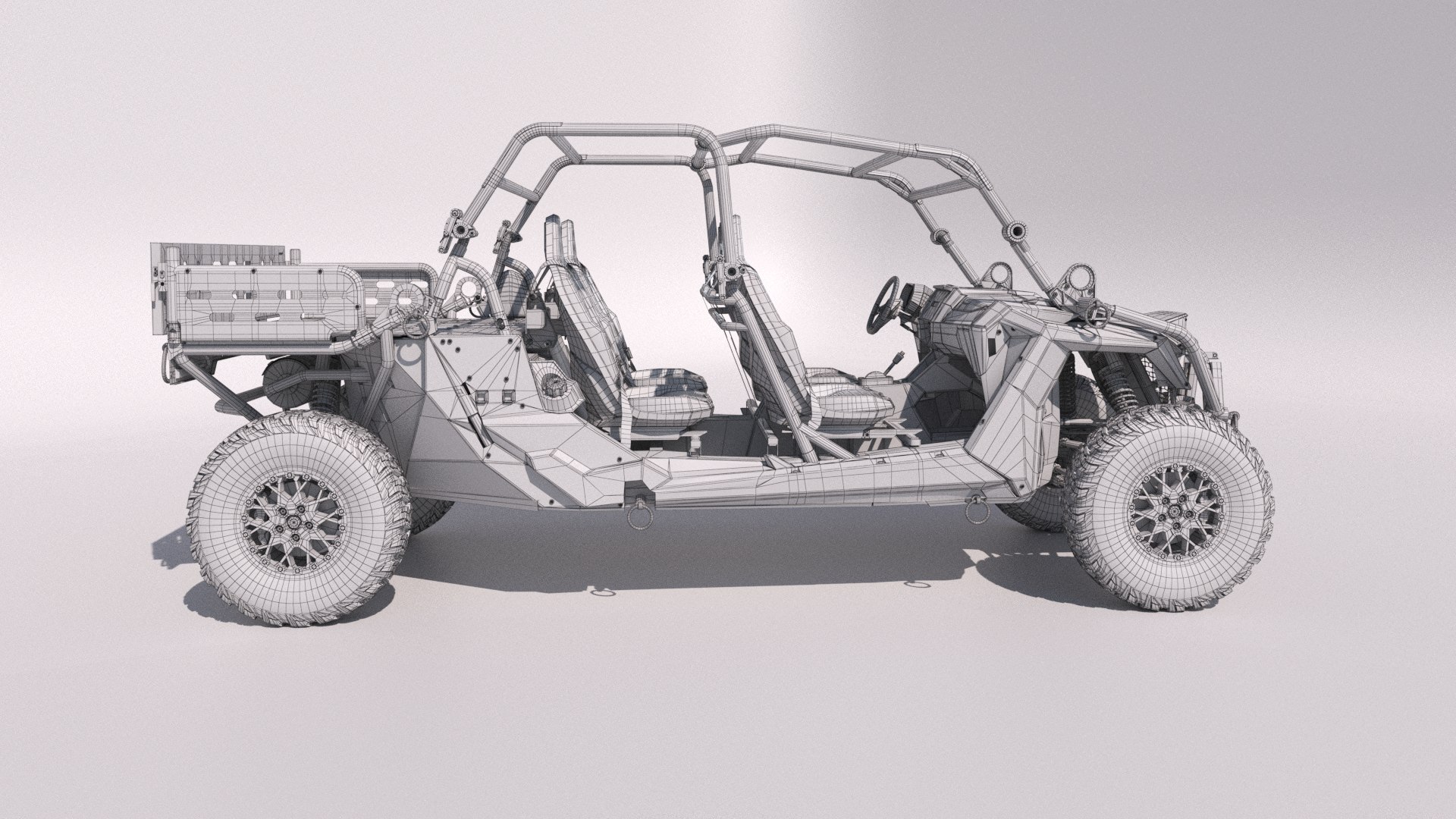 Polaris MRZR Alpha 4 3D - TurboSquid 2172060
