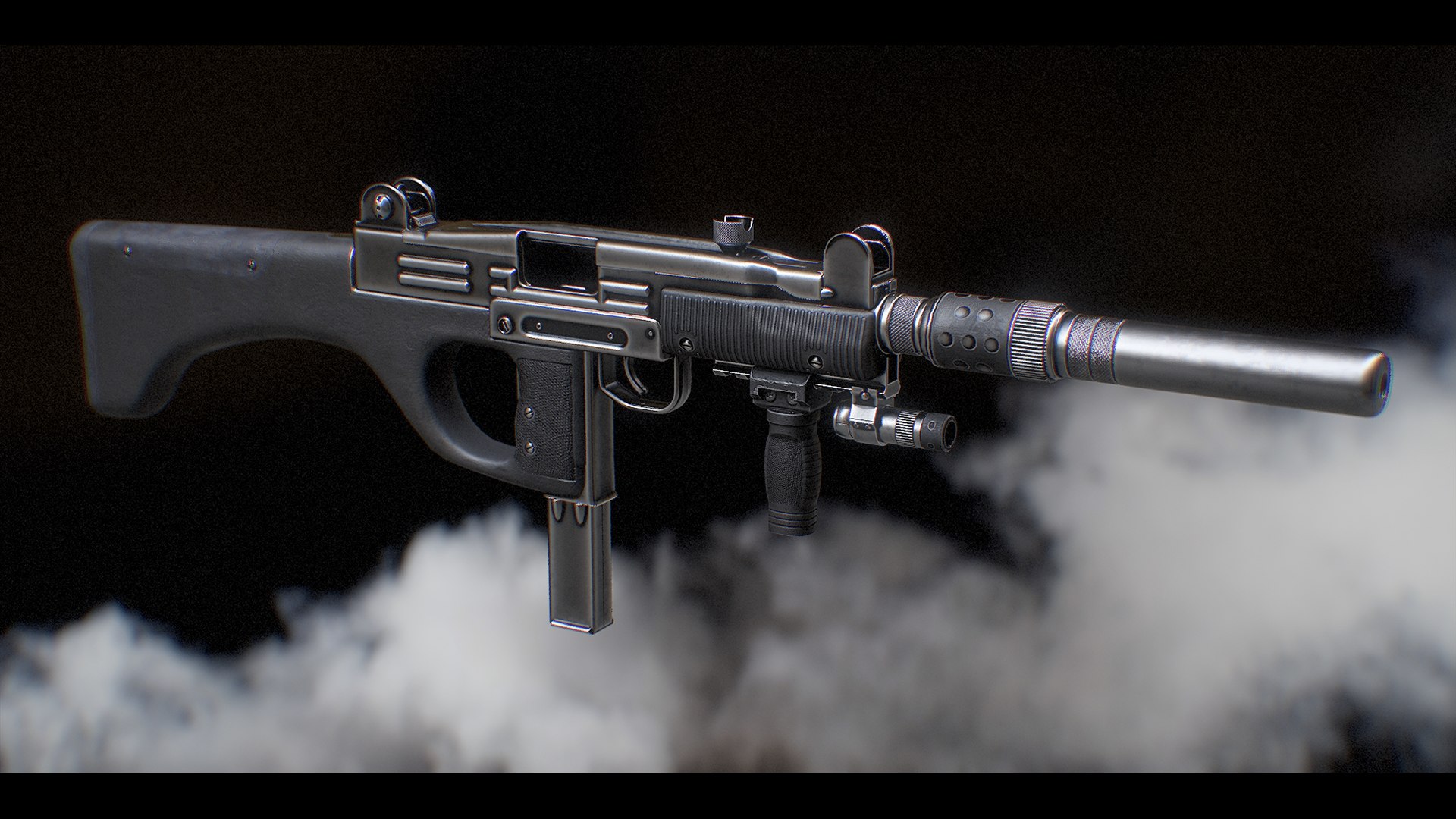 3D Uzi - TurboSquid 2209935