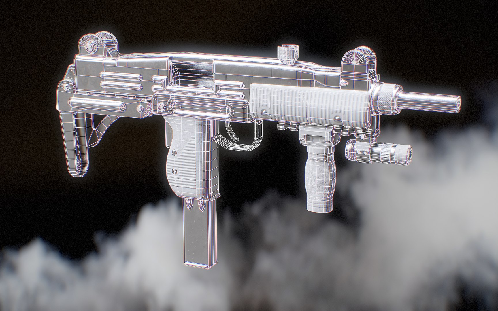 3D Uzi - TurboSquid 2209935