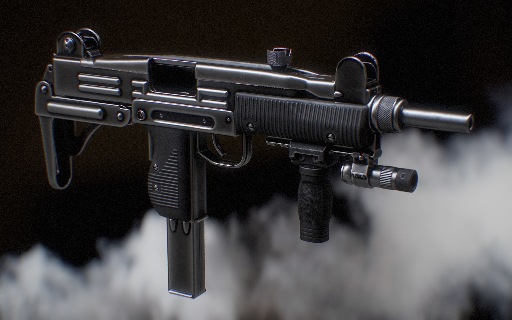 3D Uzi - TurboSquid 2209935