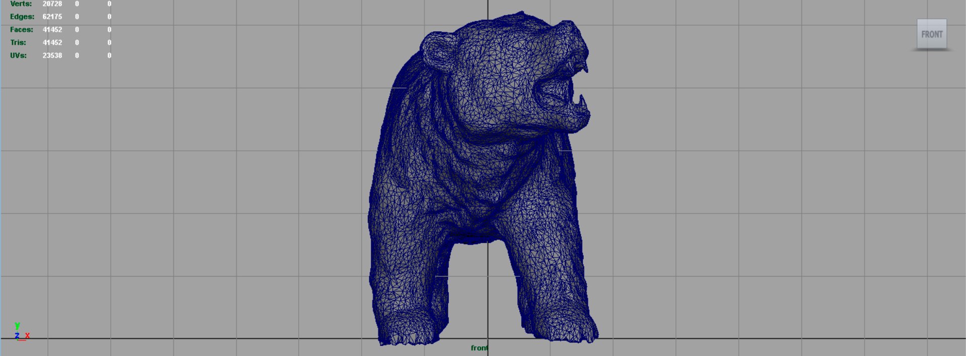 3d Bear Model