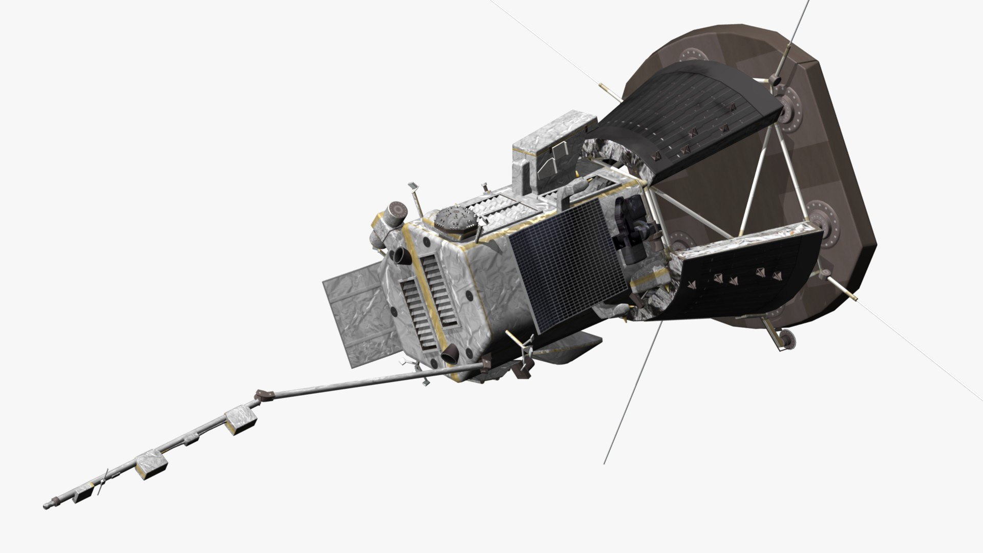 Parker solar probe 3D - TurboSquid 1355280