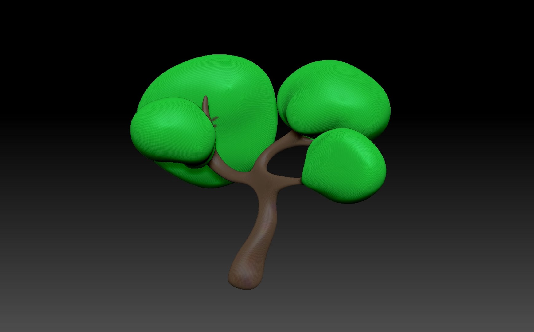 Cartoon Tree Model | 1148132 | TurboSquid